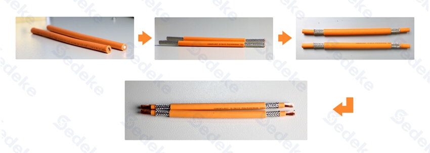 ACS-9100 Cable Shield Cutting And Stripping Machine